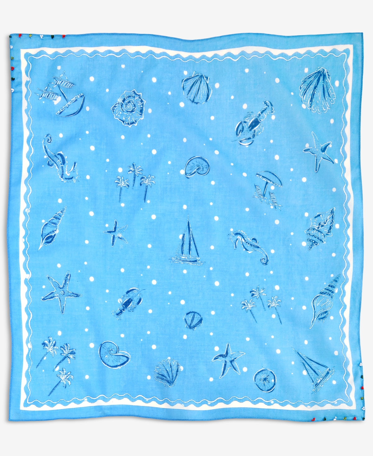 Click here for On 34th Seas The Day Square Scarf  Macys Exclusive... prices