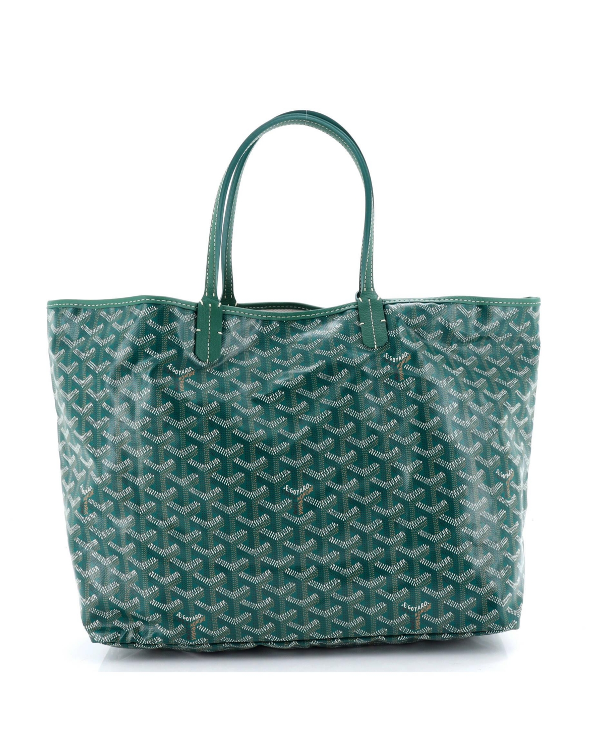 Click here for Pre-Owned Goyard Pm Saint Louis Tote Coated Canvas... prices