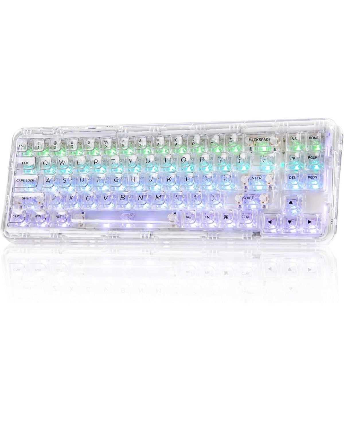 Click here for Lofree X71 Wireless Hot Swappable Transparent Mech... prices