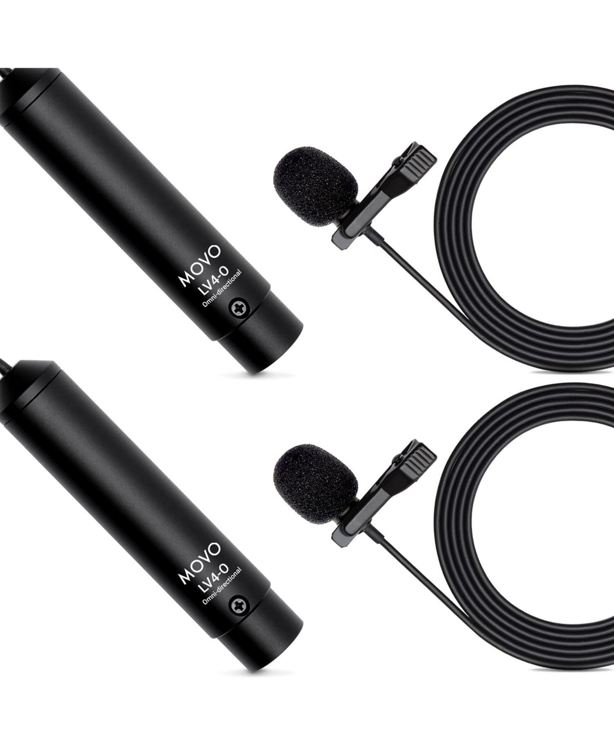 Click here for Movo LV4-O2 Omnidirectional Lavalier Mic Set - Xlr... prices