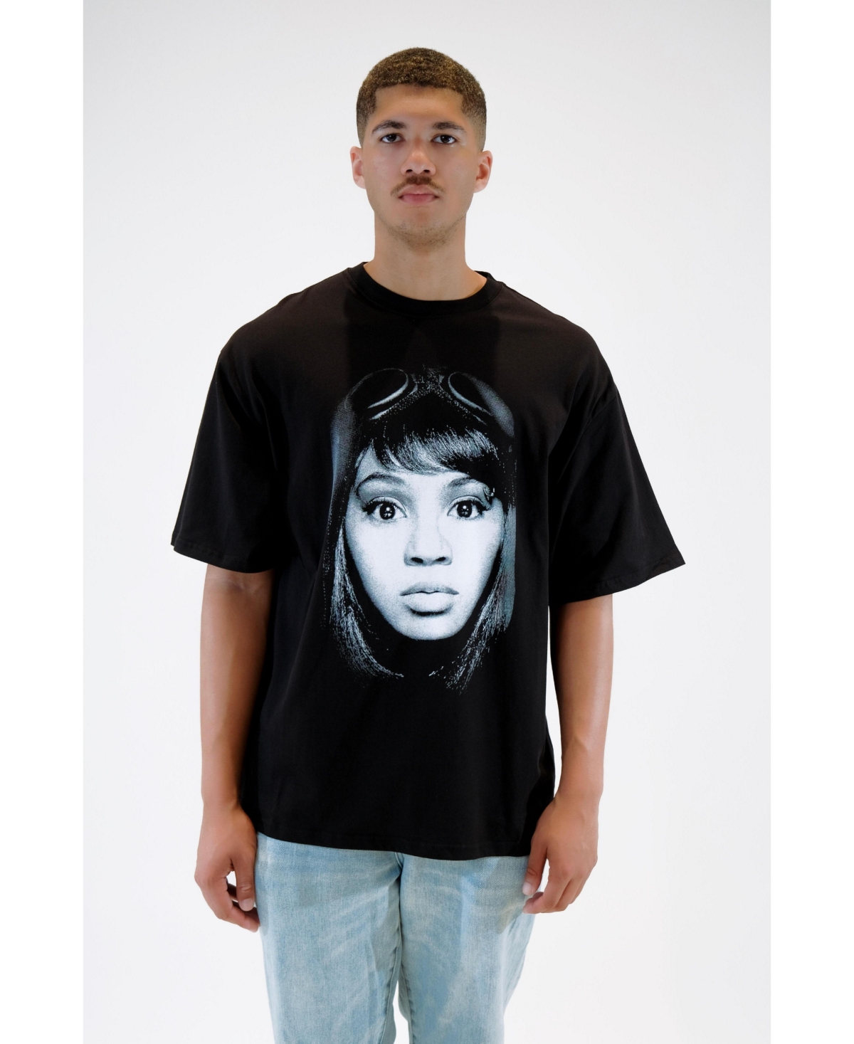 Click here for Cross Colours Mens Left Eye Profile T-shirt prices