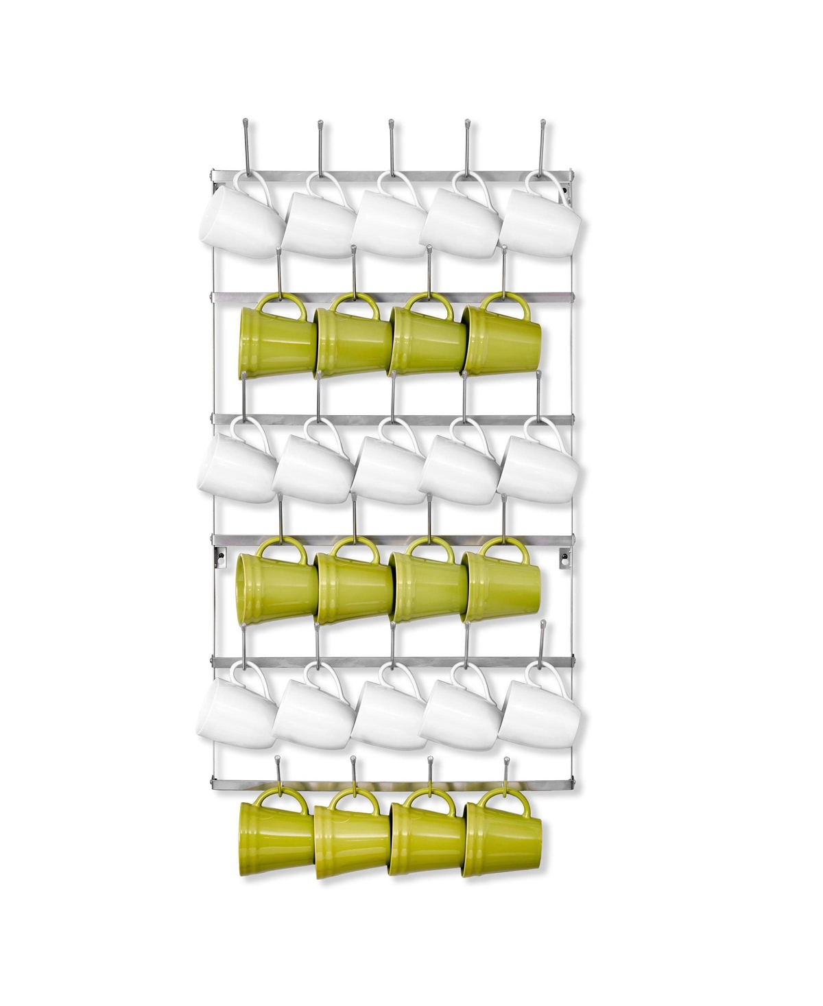 Click here for Sorbus 6-Tier Wall Mounted Metal Mug Holder Rack -... prices