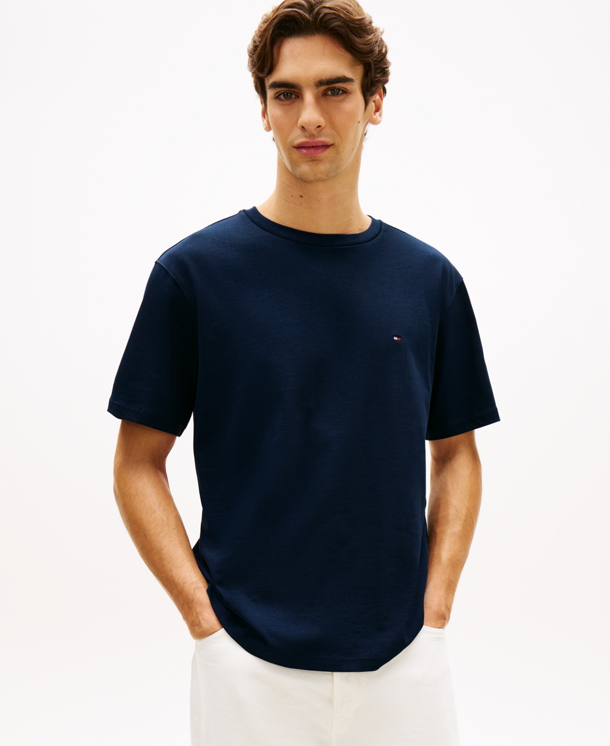 Click here for Tommy Hilfiger Mens Crewneck Flag Graphic T-Shirt... prices