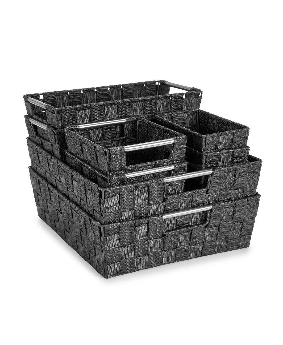 Click here for Sorbus 9 Piece Variety Size Hand-Woven Storage Bas... prices