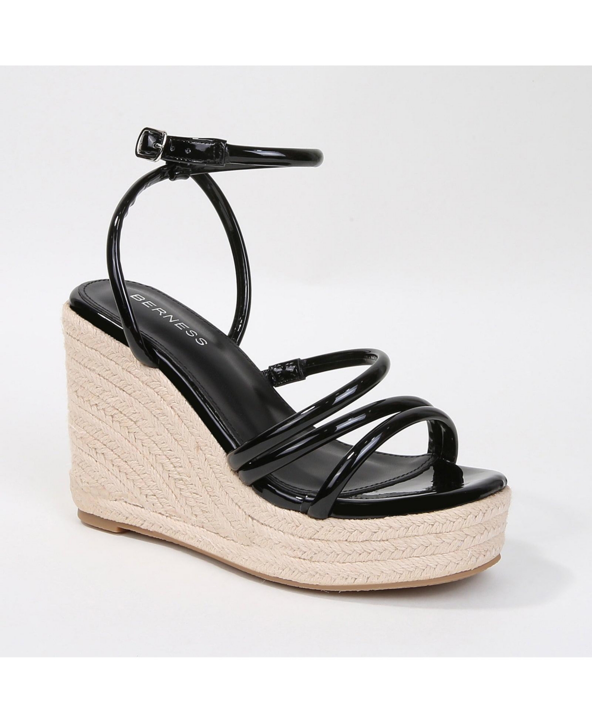 Click here for Berness Womens Rivka Strappy Espadrille Wedge Sand... prices