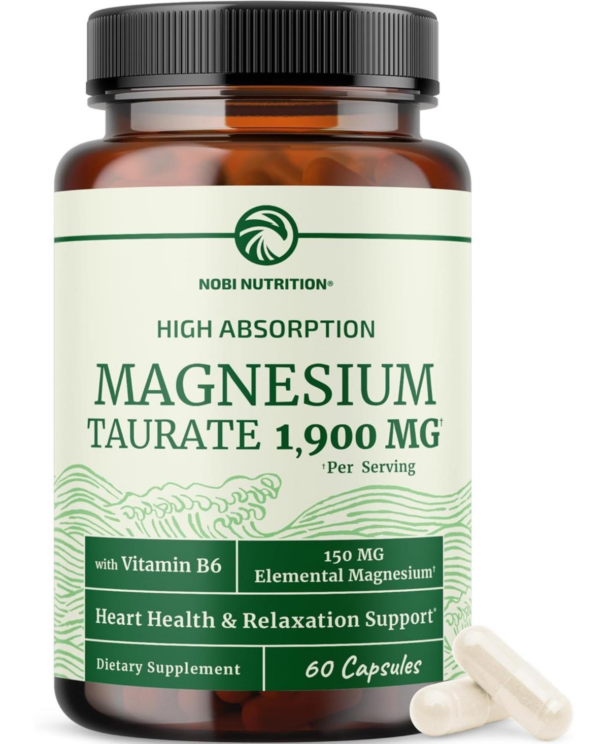 Click here for Nobi Nutrition Magnesium Taurate Capsules prices