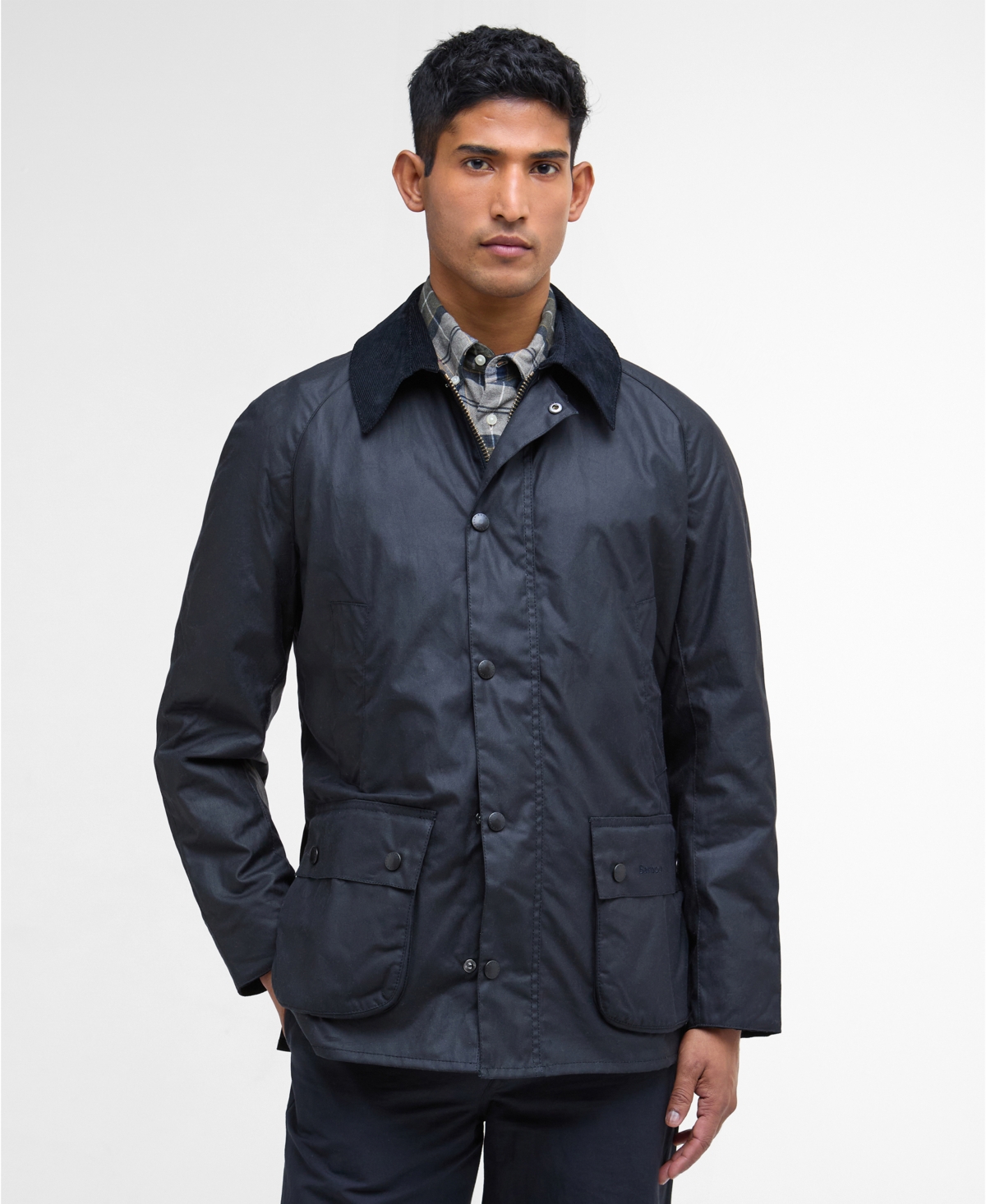 Click here for Barbour Mens Ashby Wax Jacket - Navy prices