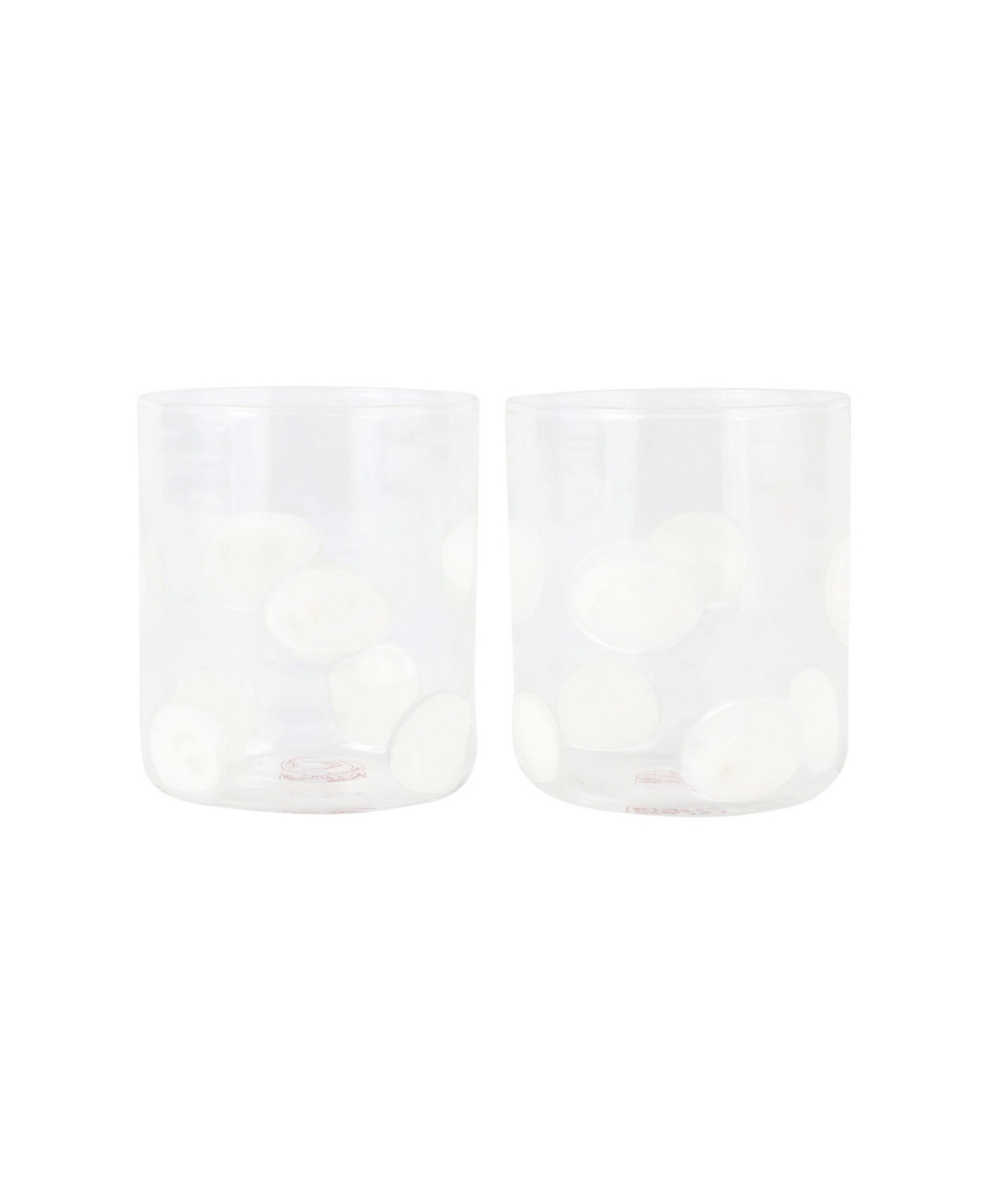 Click here for Vietri Drop Double Old Fashioned Glasses  Set of 2... prices