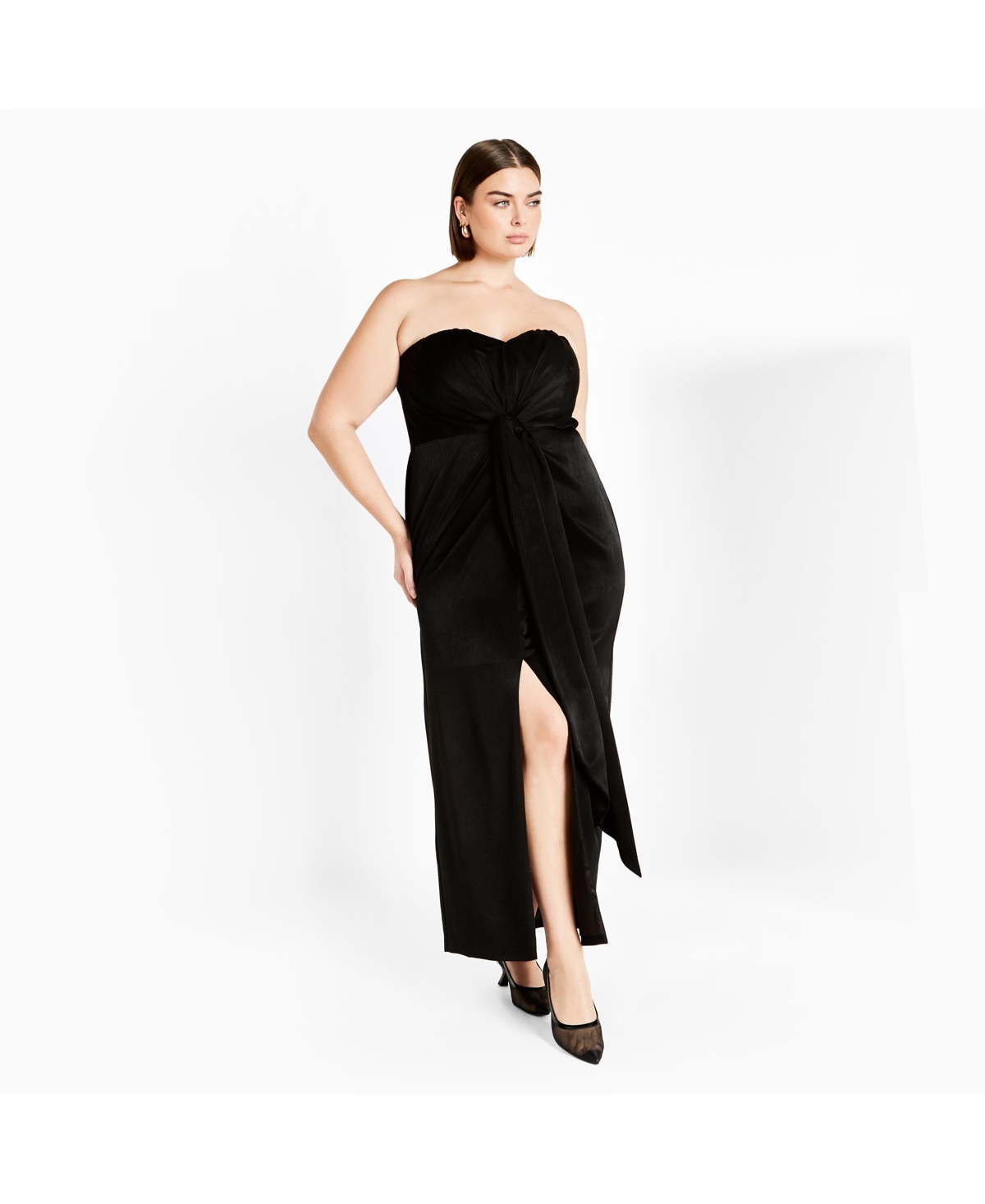 Click here for City Chic Womens Kamari Maxi Dress - Black prices