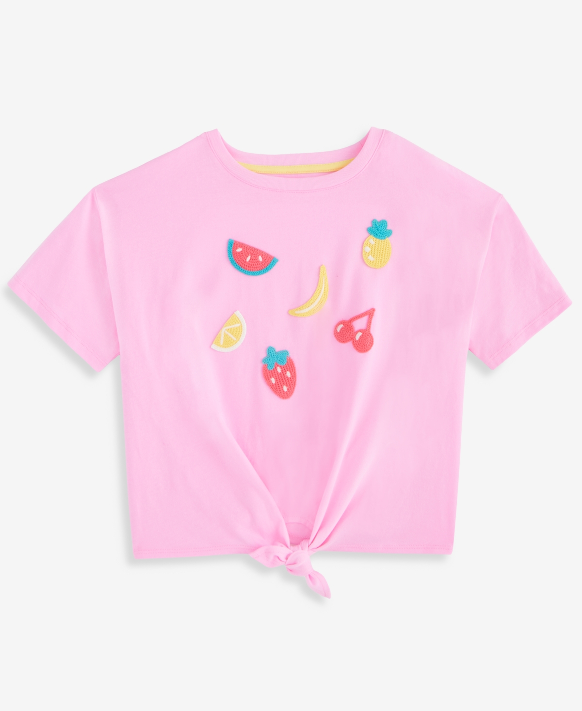 Click here for Epic Threads Girls 5-20 Fruit Tie-Front T-Shirt  M... prices