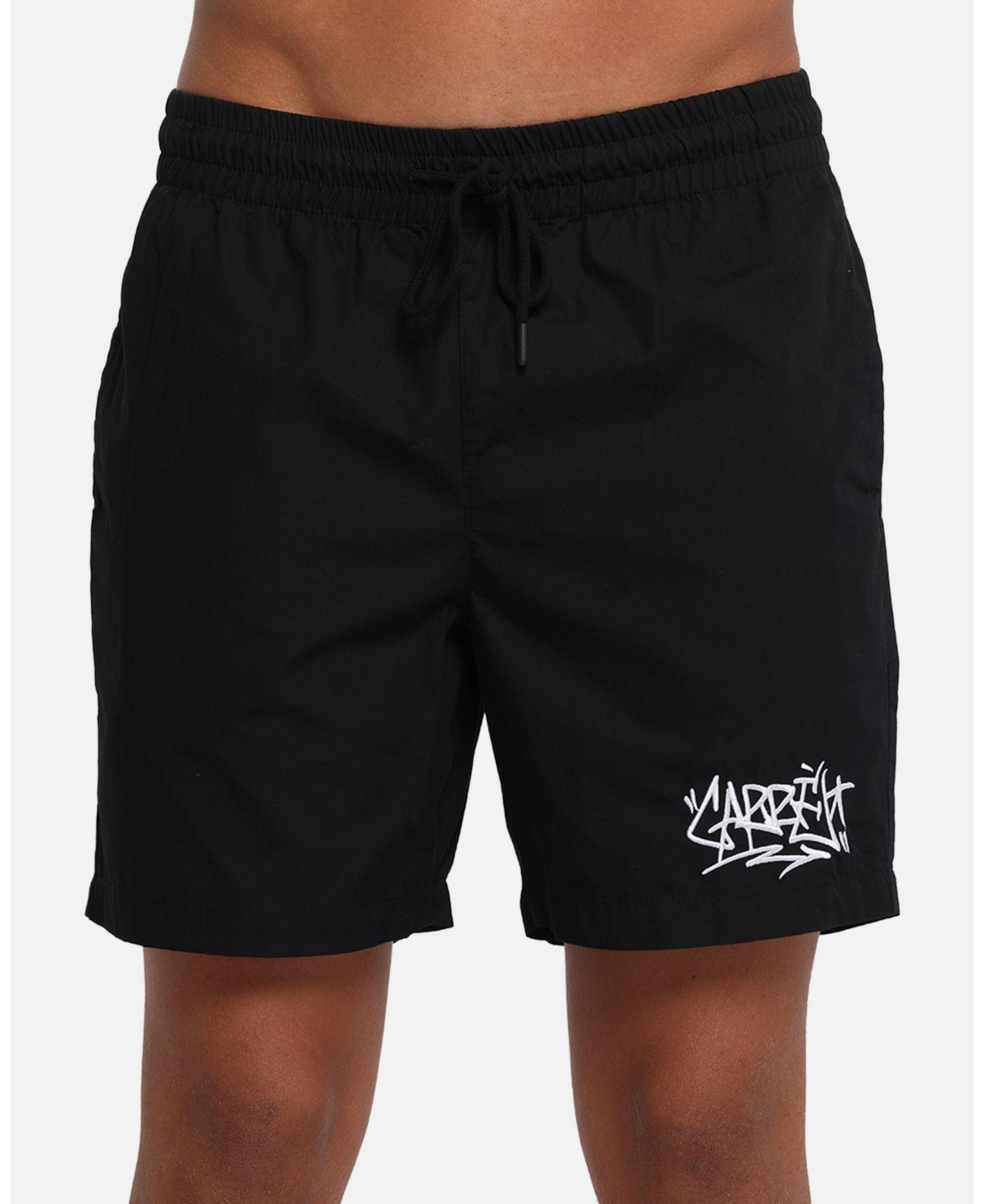 Click here for Carre Mens Tagline Beach Shorts Black prices