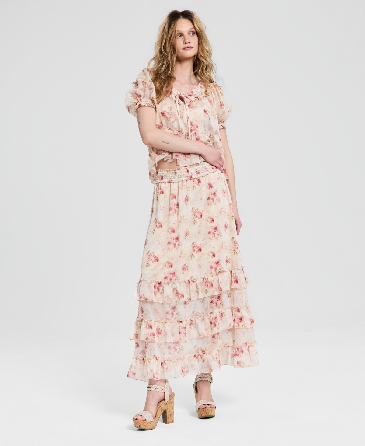 Click here for And Now This Petite Pull-On Maxi Skirt  Macys Excl... prices