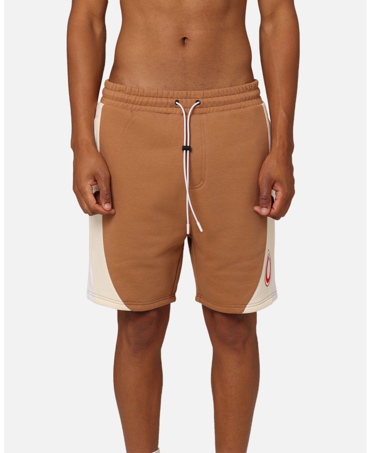 Click here for Carre Mens C Star Panelled Shorts Tobacco prices