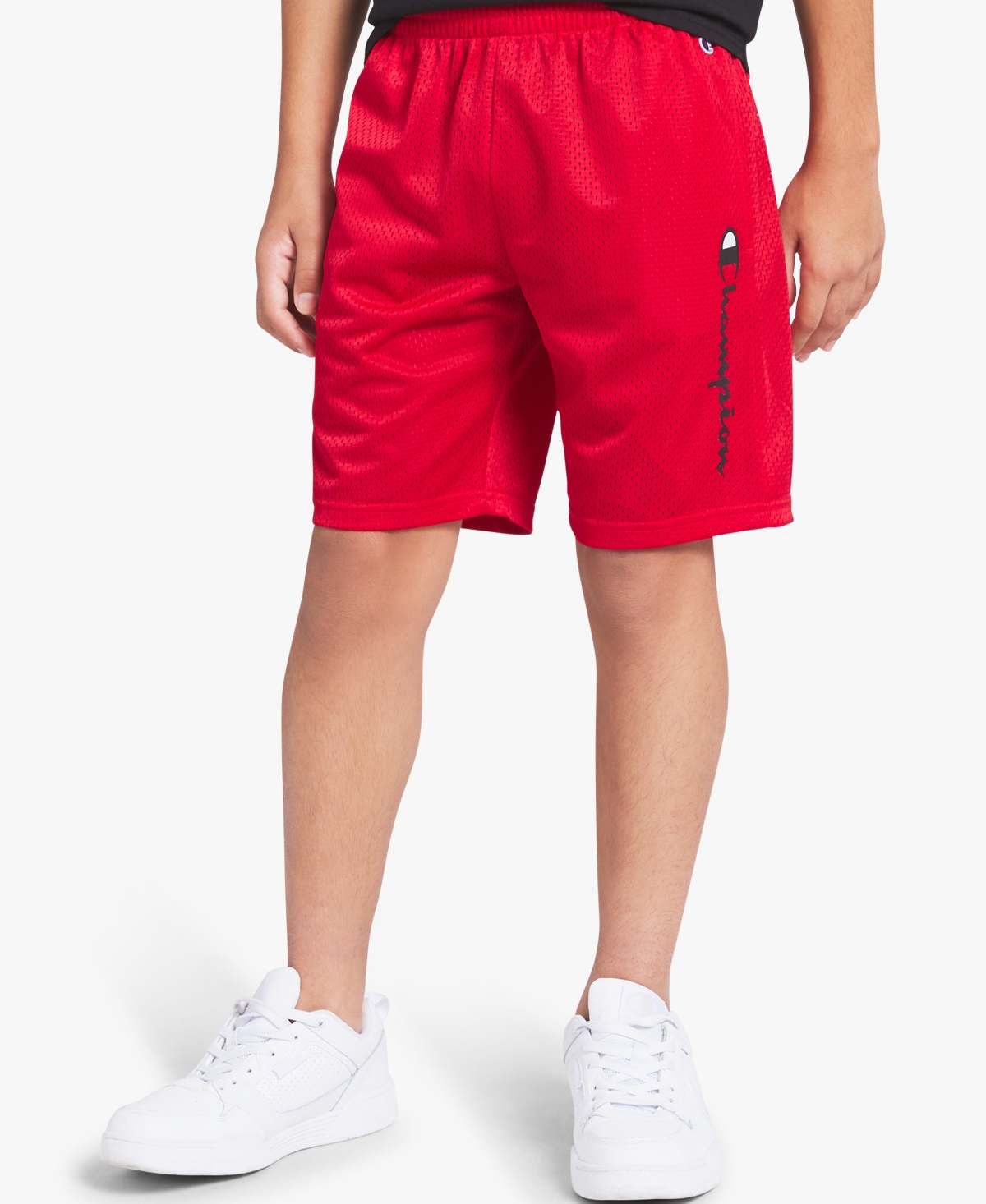 Click here for Champion Boys 8-20 Label Logo Signature Shorts - R... prices