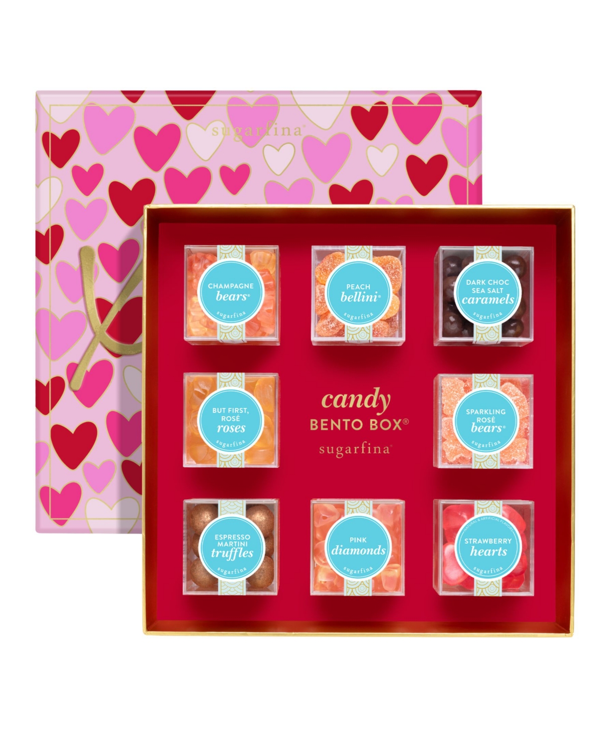 Click here for Sugarfina Valentines Day Xoxo Candy Bento Box  8-P... prices