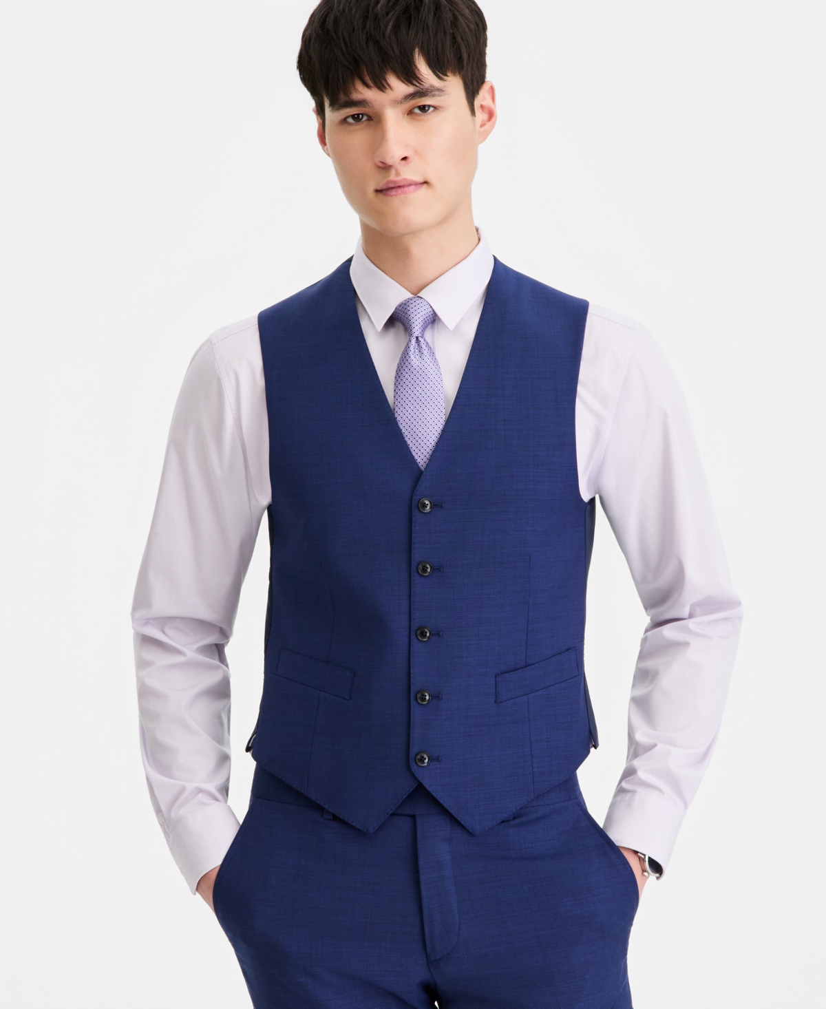 Click here for Tommy Hilfiger Mens Modern-Fit Wool-Blend Suit Sep... prices