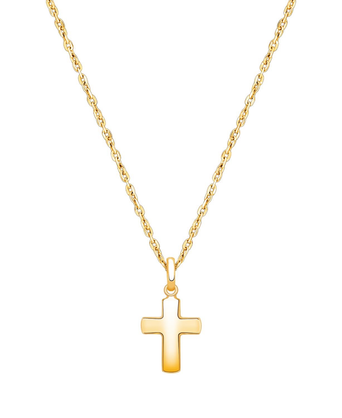 Click here for Tiny Blessings Childrens 14K Gold Regal Cross Girl... prices