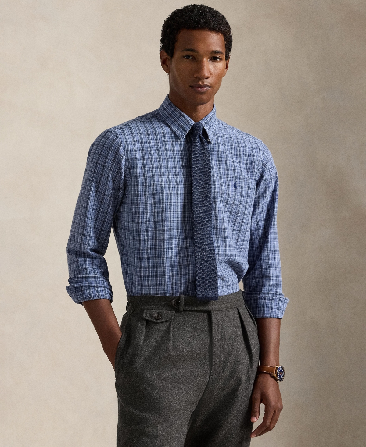 Click here for Polo Ralph Lauren Mens Classic Fit Long Sleeve Oxf... prices