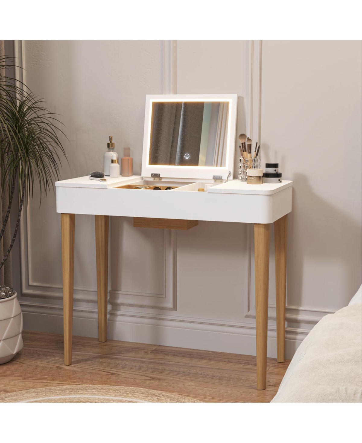 Click here for Streamdale Furniture Vanity Mirror With Lights and... prices