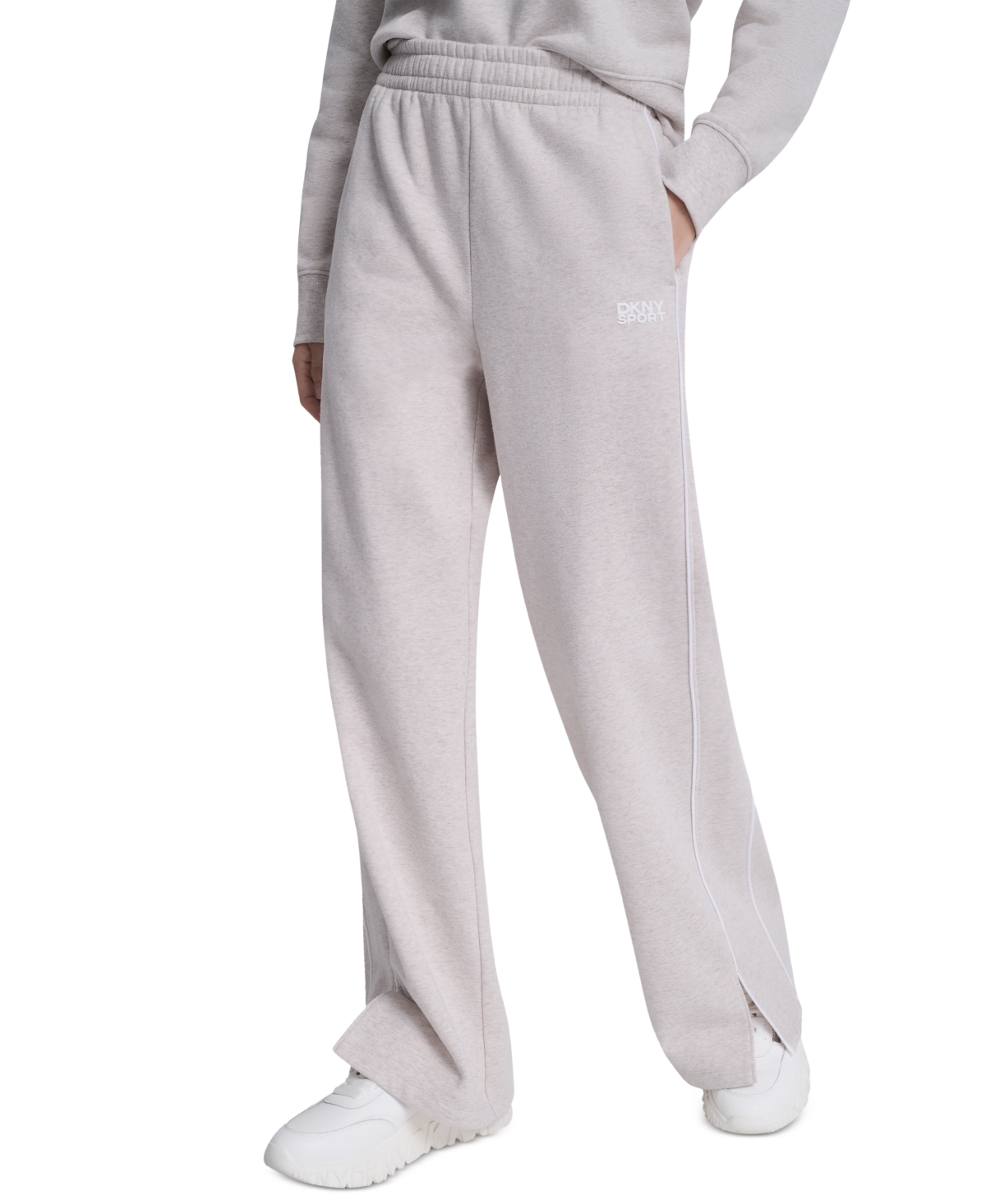 Click here for Dkny Sport Womens Hd Logo Piped Track Pants - Cort... prices