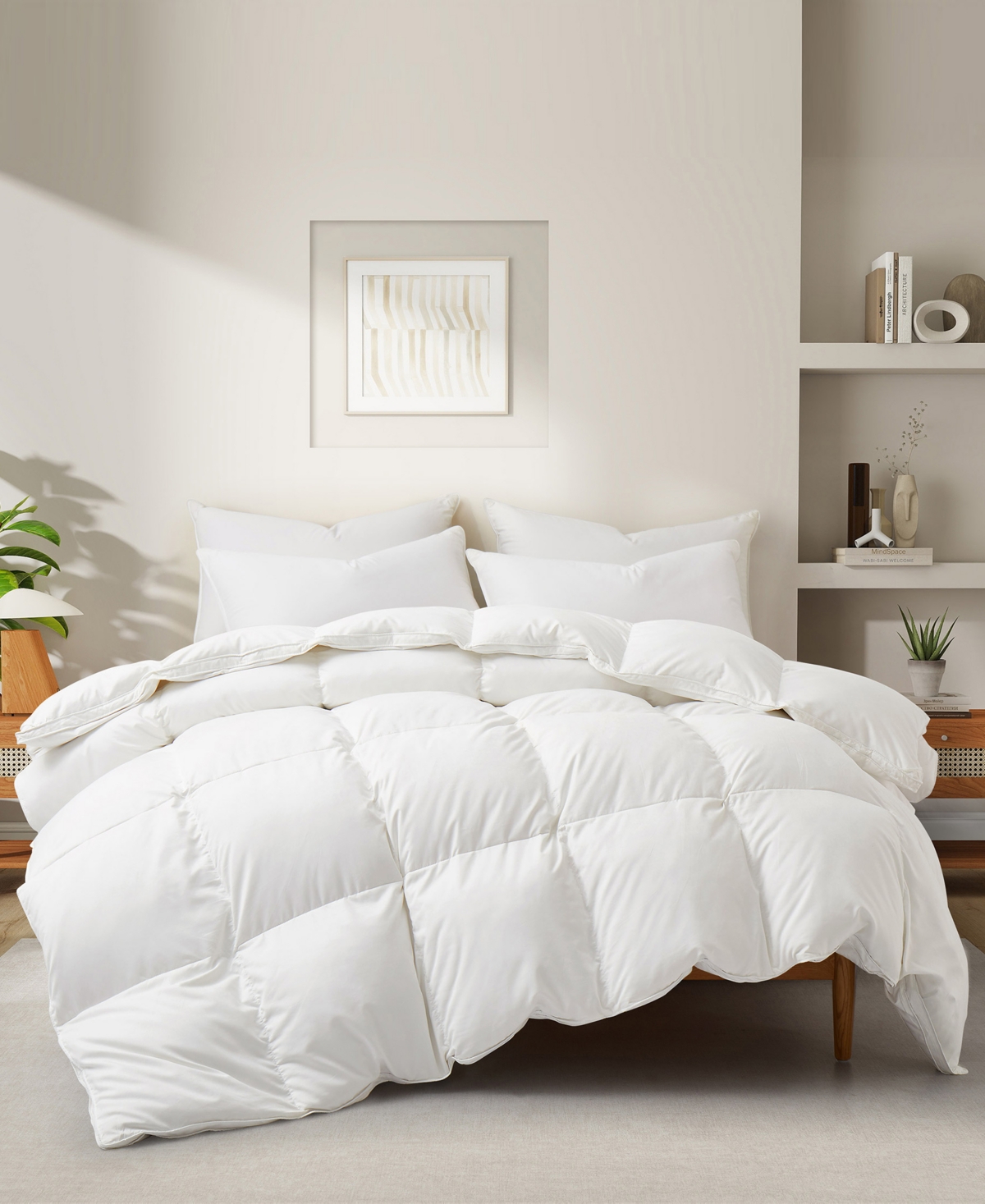 Click here for Unikome Luxury Goose Down Feather Comforter  Twin... prices