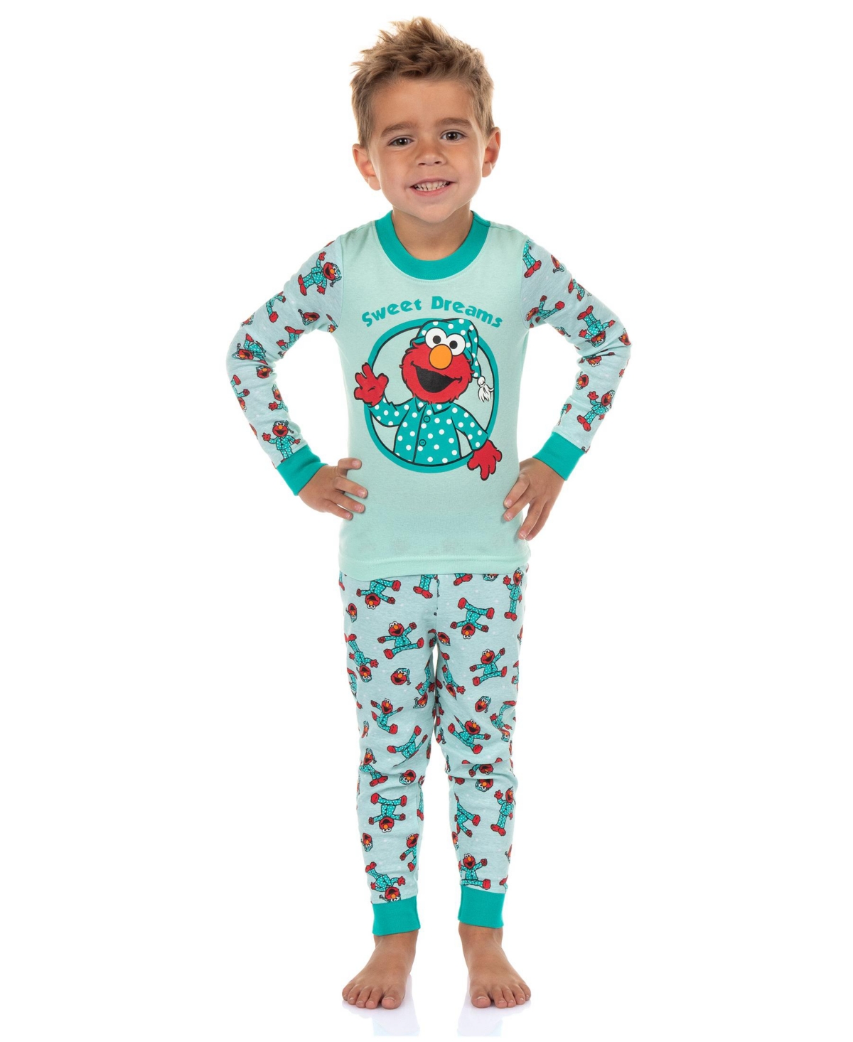 Click here for Sesame Street Toddler Boys Elmo Pajamas Sweet Drea... prices