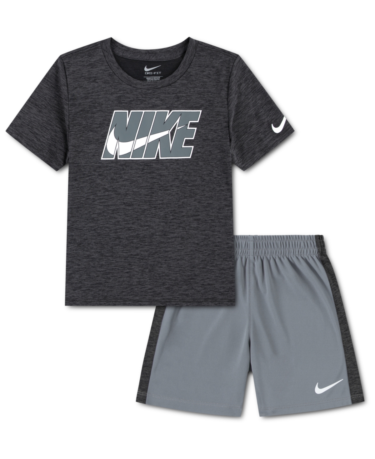 Click here for Nike Toddler Boys Dri-fit Dropset T-Shirt and Shor... prices