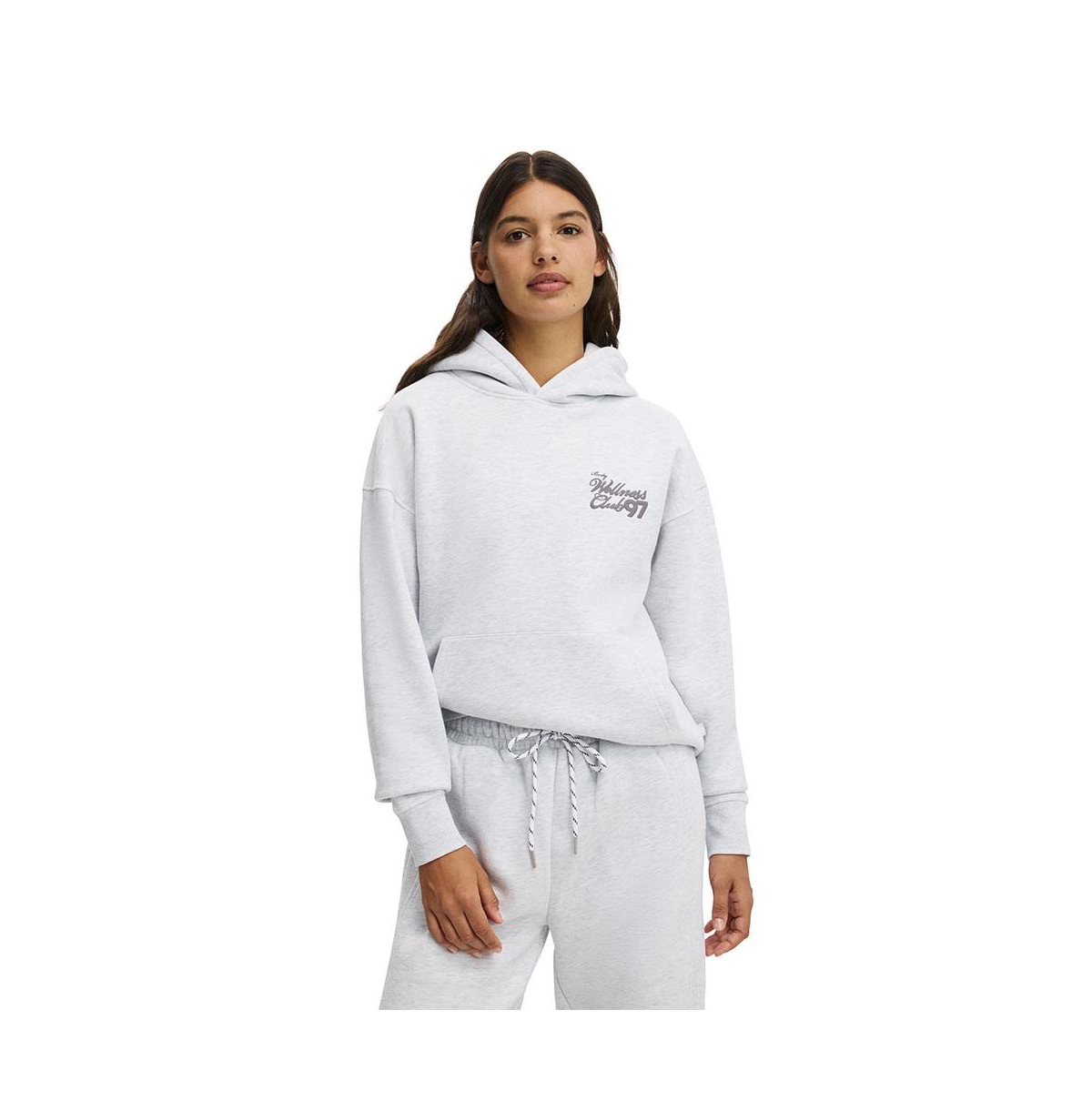 Click here for Cotton On Womens Active Plush Premium Graphic Hood... prices