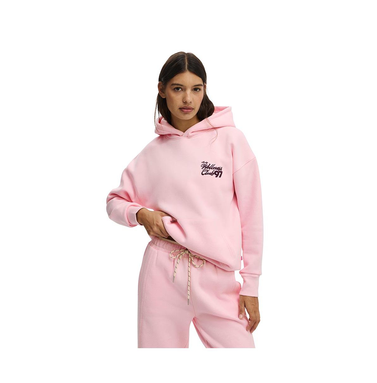 Click here for Cotton On Womens Active Plush Premium Graphic Hood... prices