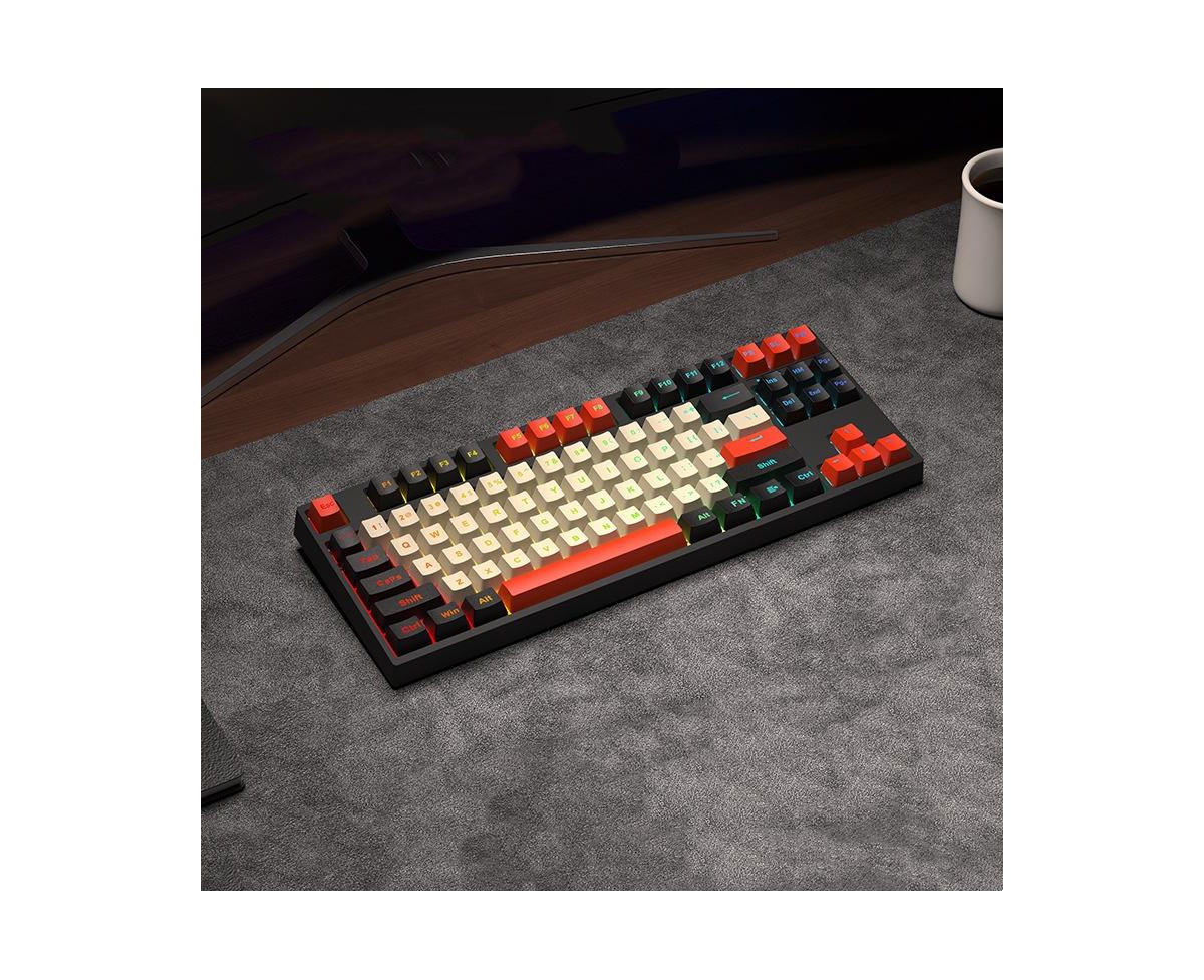 Click here for Mechanical keyboard  87 keys  wireless tri-mode (B... prices