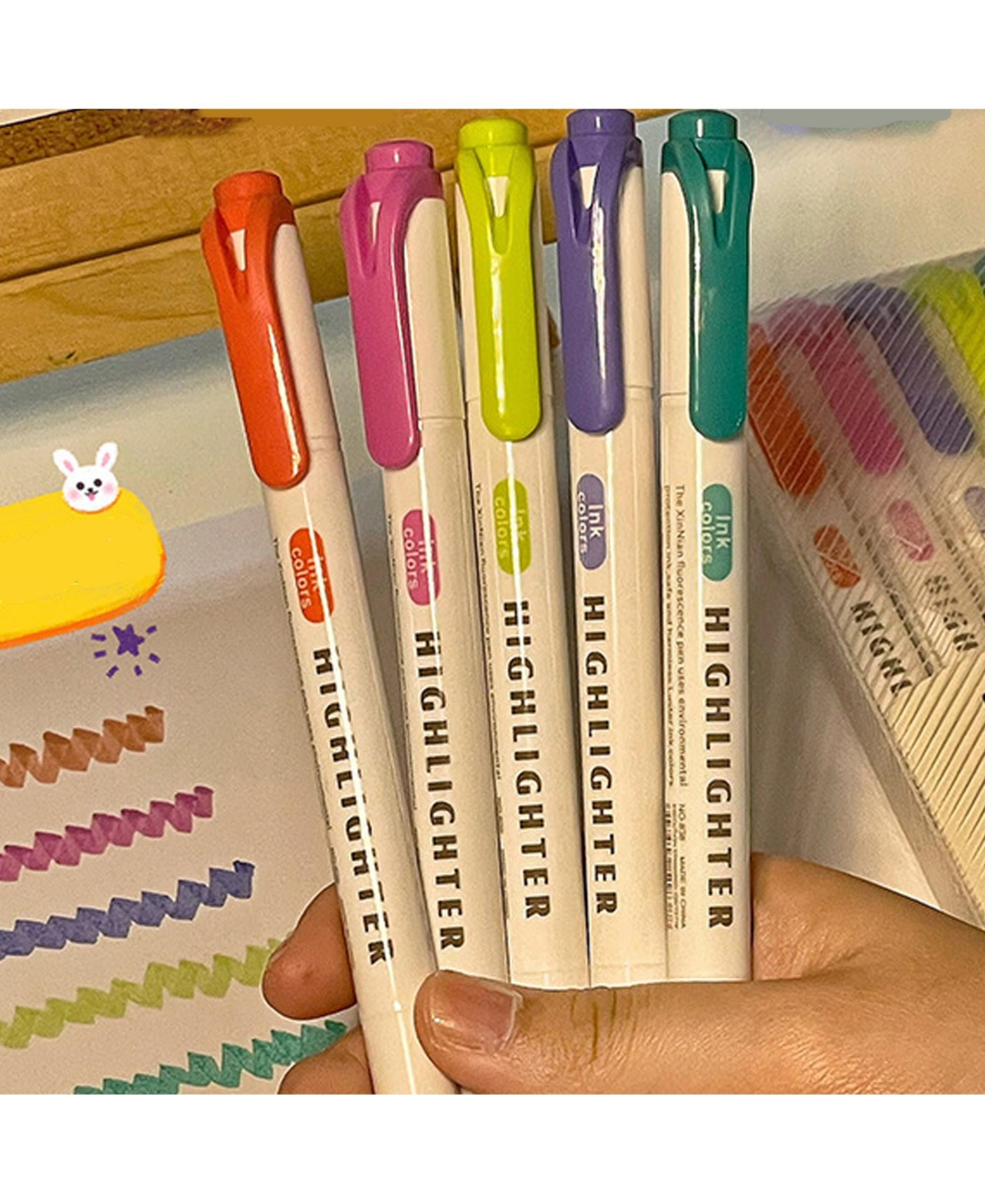 Click here for Htutwoo 5-Pcs Sunny Color Series Double-Ended High... prices