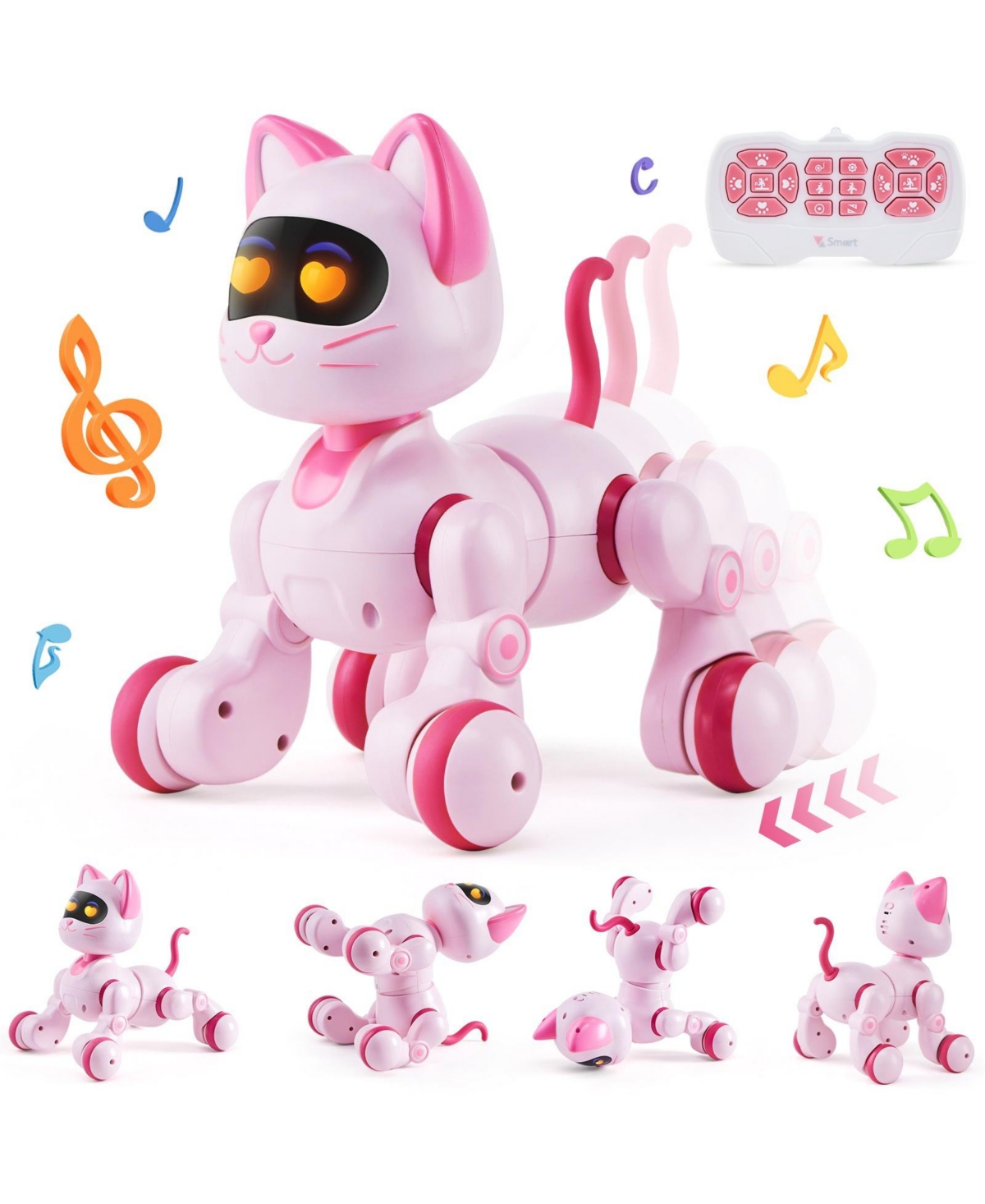 Click here for Mecale Rc Robot Cat Toy  Smart Programmable Intera... prices