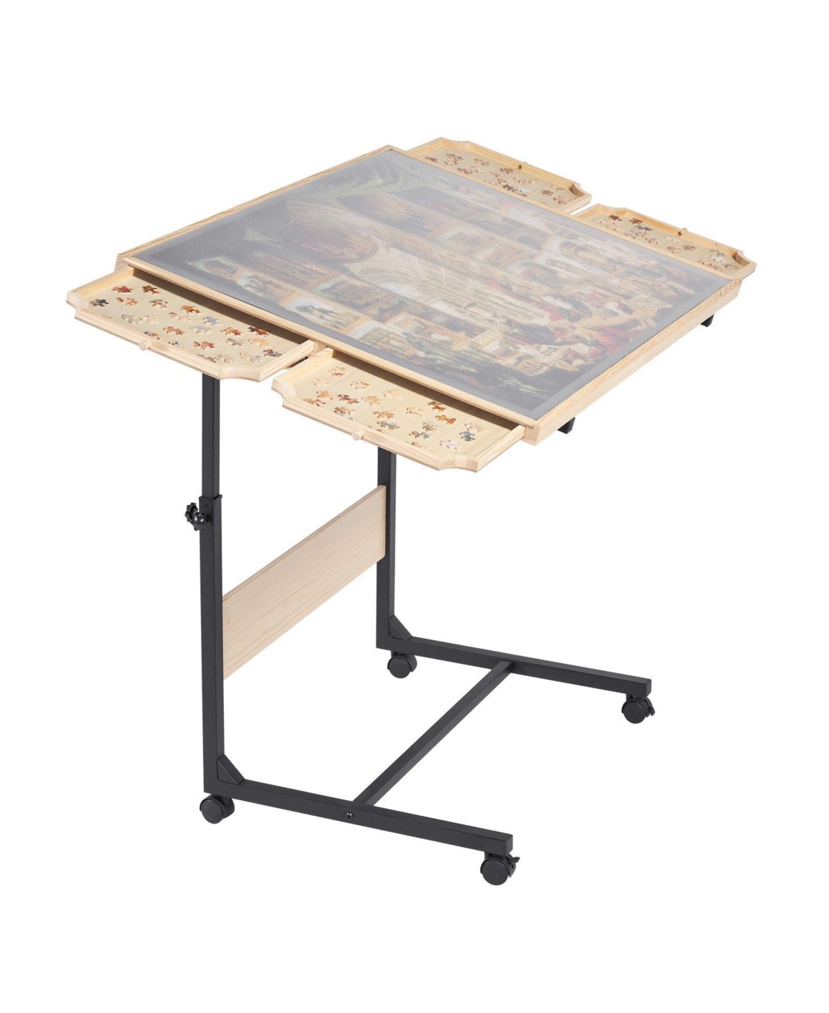 Click here for Sugift 1500-Piece Puzzle Table with Legs 34"x... prices