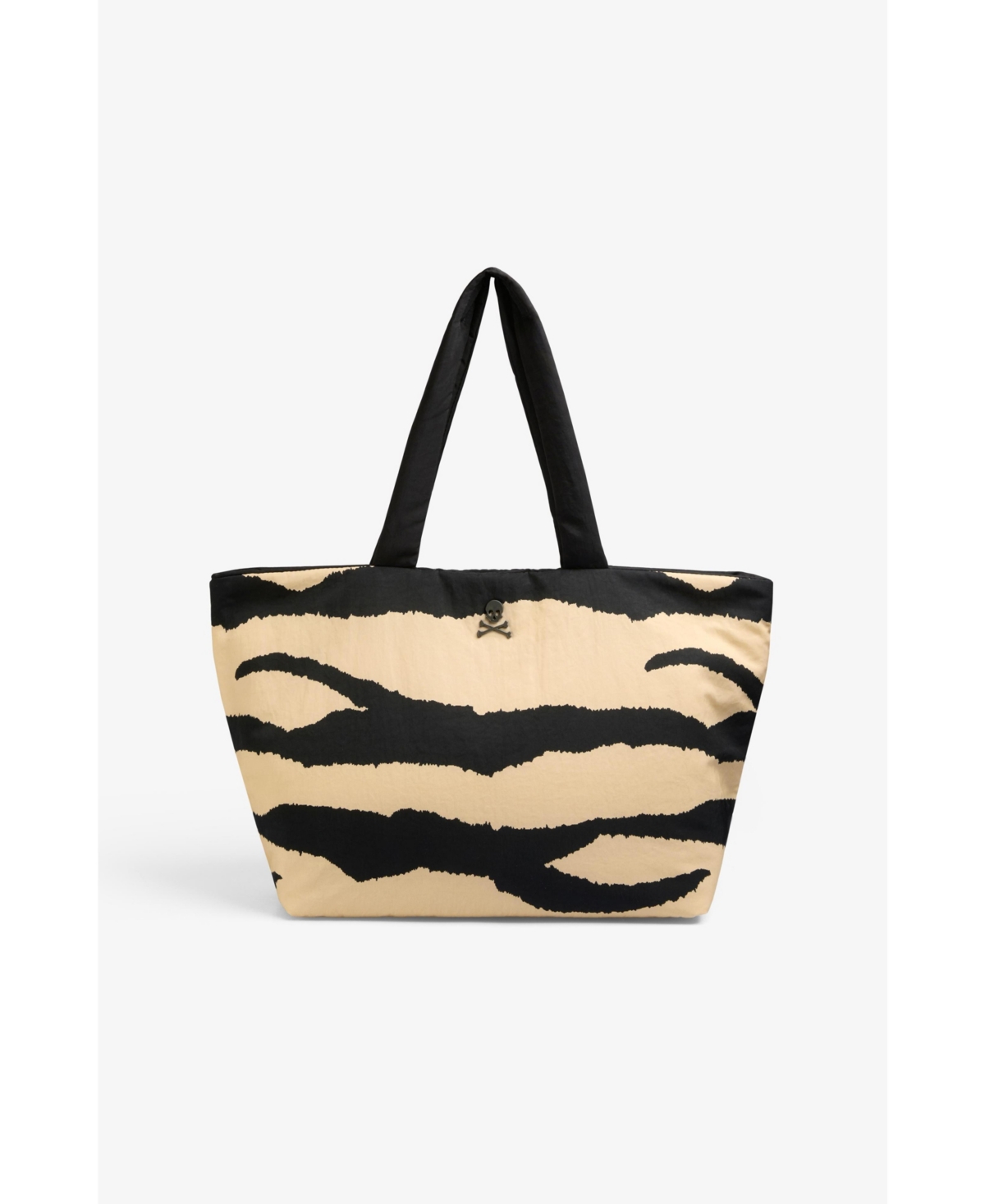 Click here for Scalpers Womens Ny Printedzeb Bag - Black prices