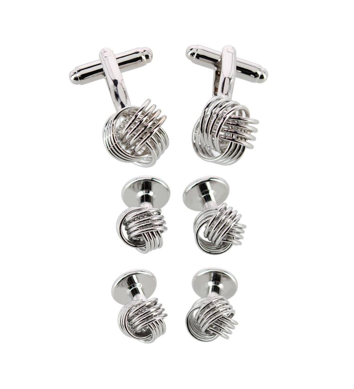 Click here for Trafalgar Mens Kenneth Knot Formal Set (2 Cuffs +... prices