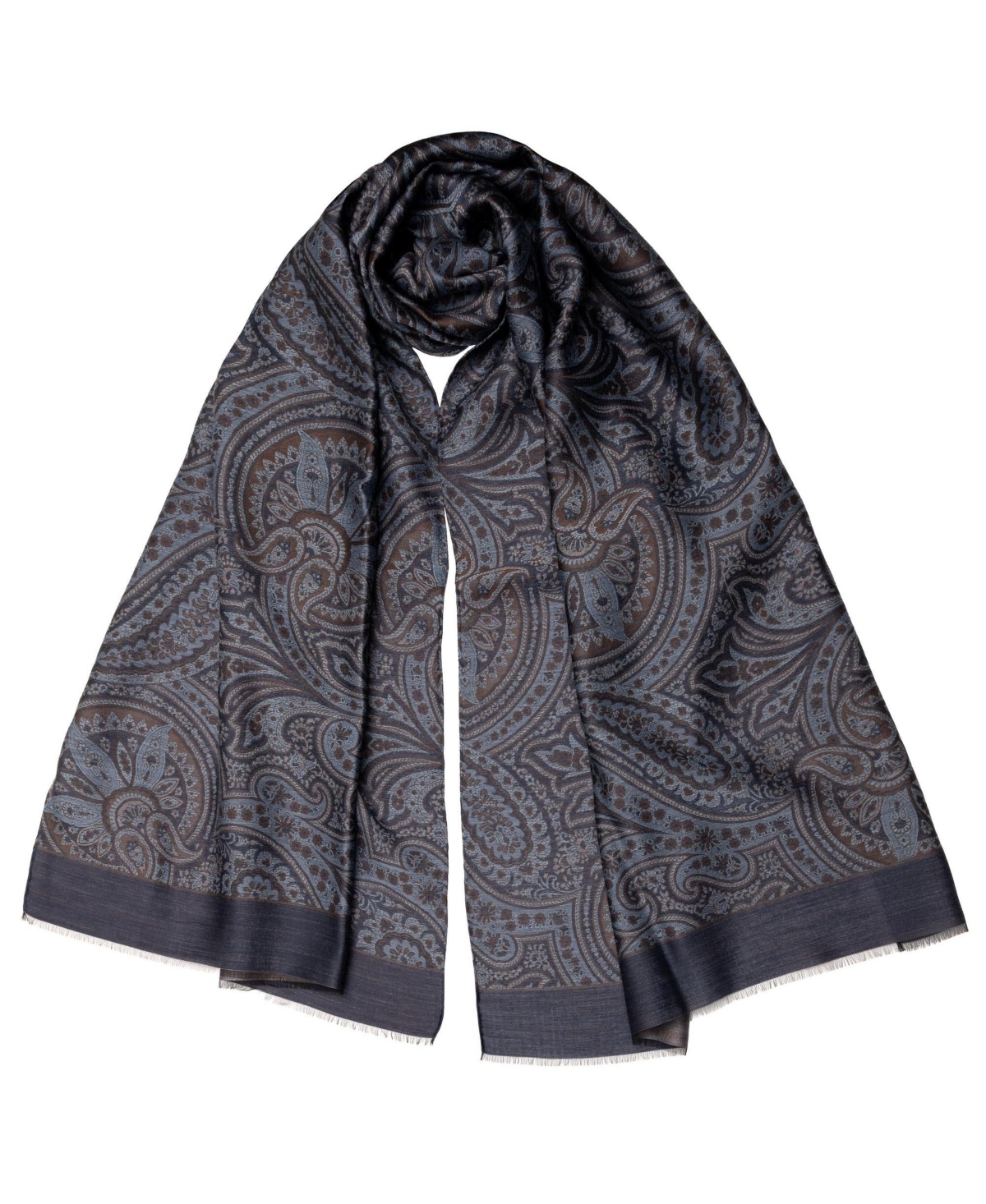 Click here for Elizabetta Mens Leone - Wool Silk Scarf for Men -... prices