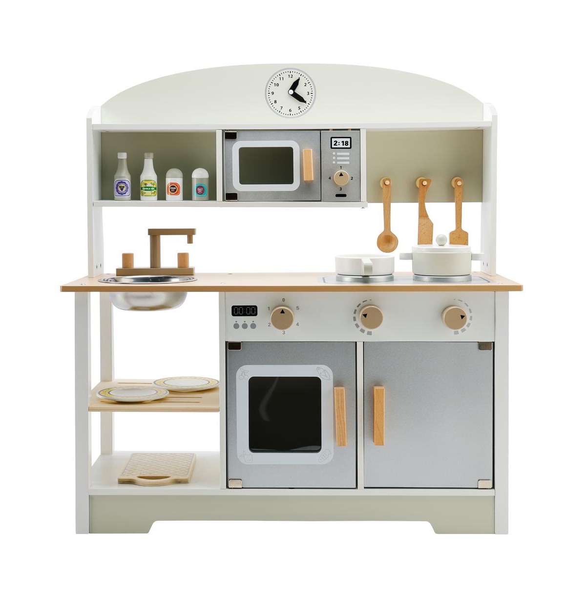 Click here for Bruce & Shark Wooden Kids Play Kitchen Set with Mi... prices