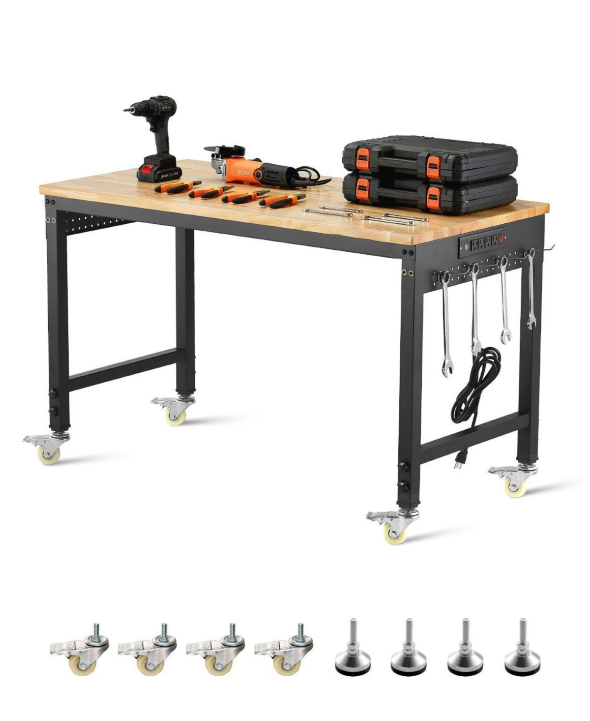 Click here for Mecale 48" Adjustable Workbench  2000 lb Load... prices
