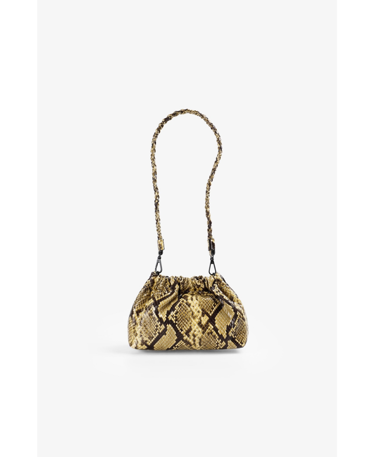 Click here for Scalpers Womens Snake Purse Bag - Dark beige prices