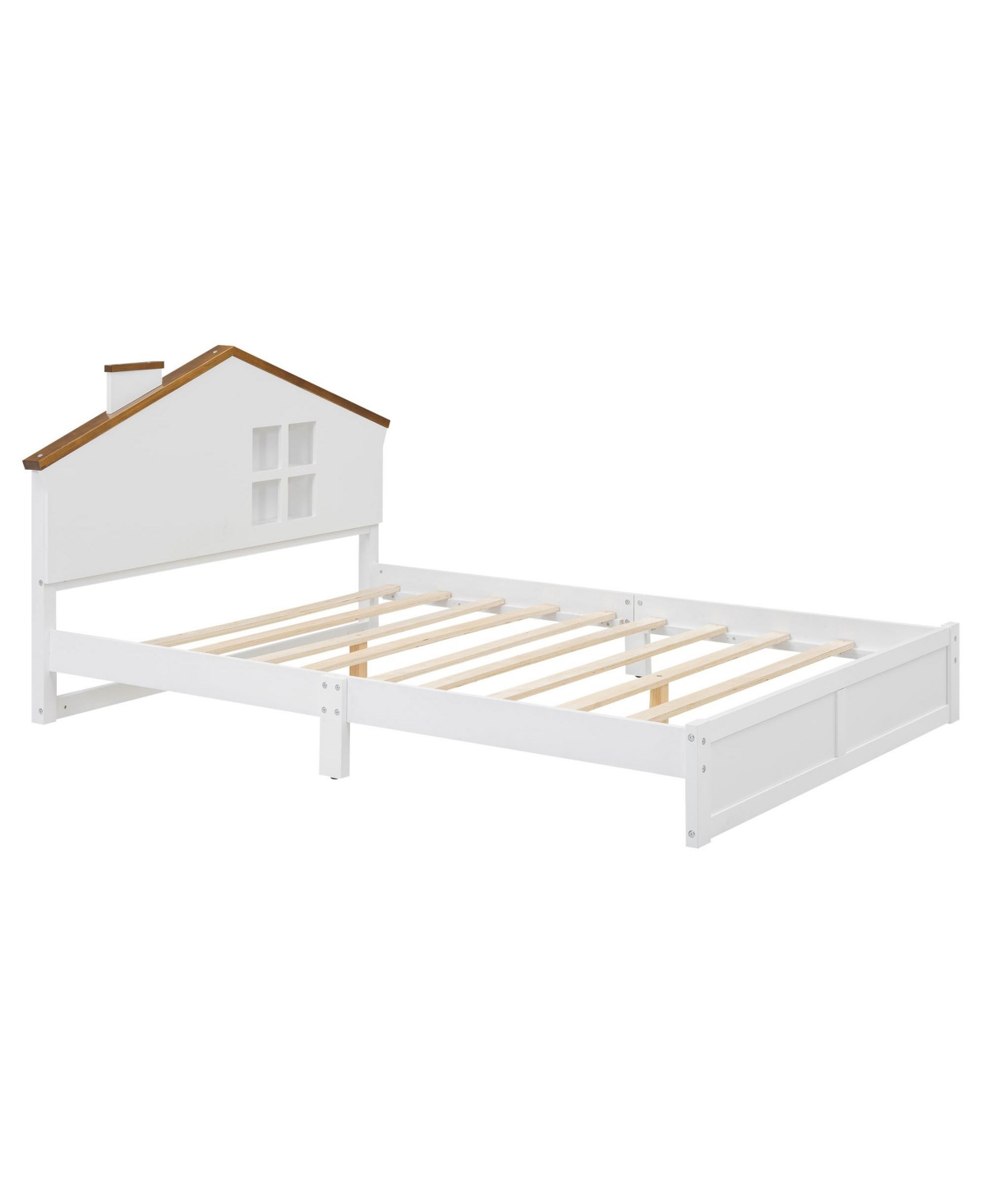 Click here for Boyel Living Full Size Wood Platform Bed with Hous... prices