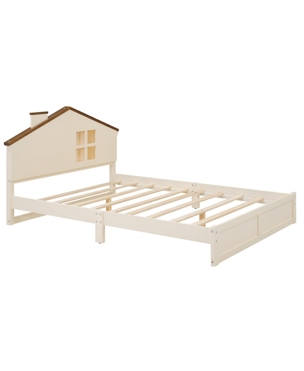 Click here for Boyel Living Full Size Wood Platform Bed with Hous... prices