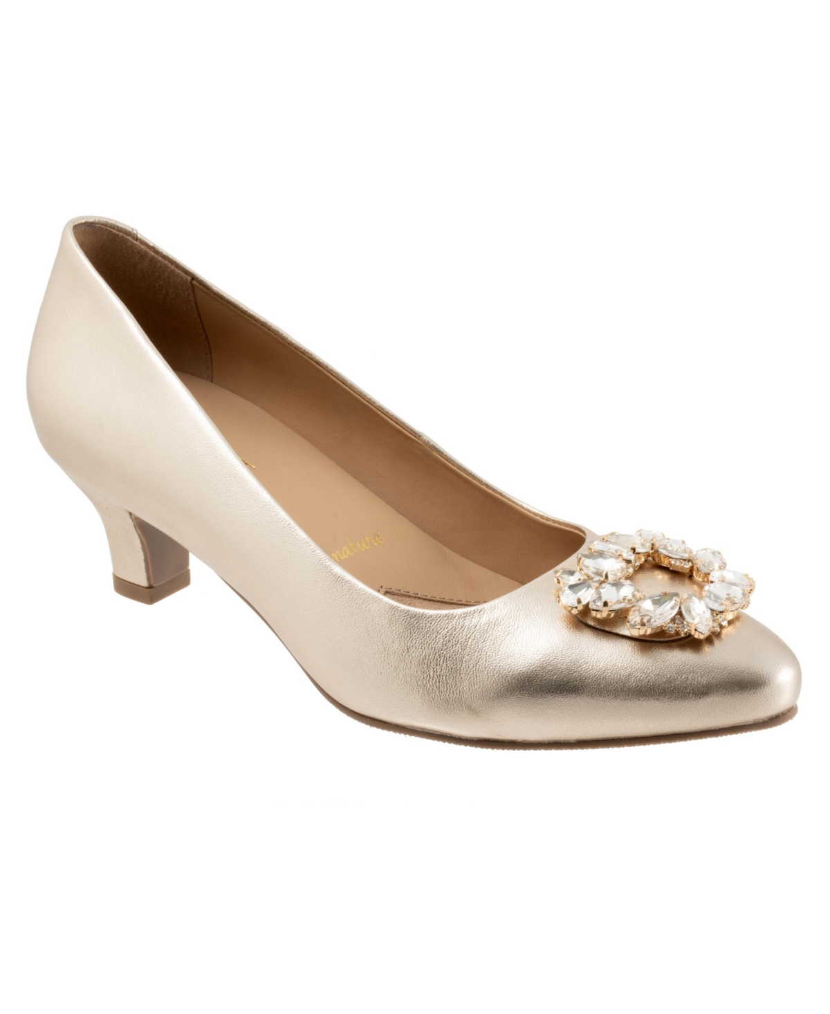 Click here for Trotters Womens Kate Bridal Pump - Champagne prices