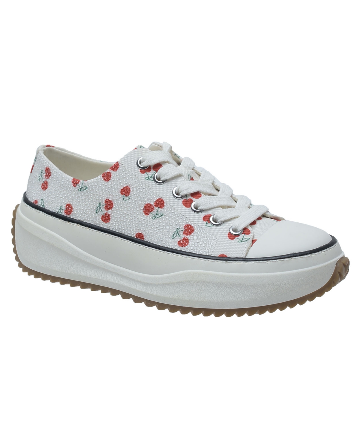 Click here for Wild Pair Highfive Lace-Up Low-Top Sneakers  Creat... prices