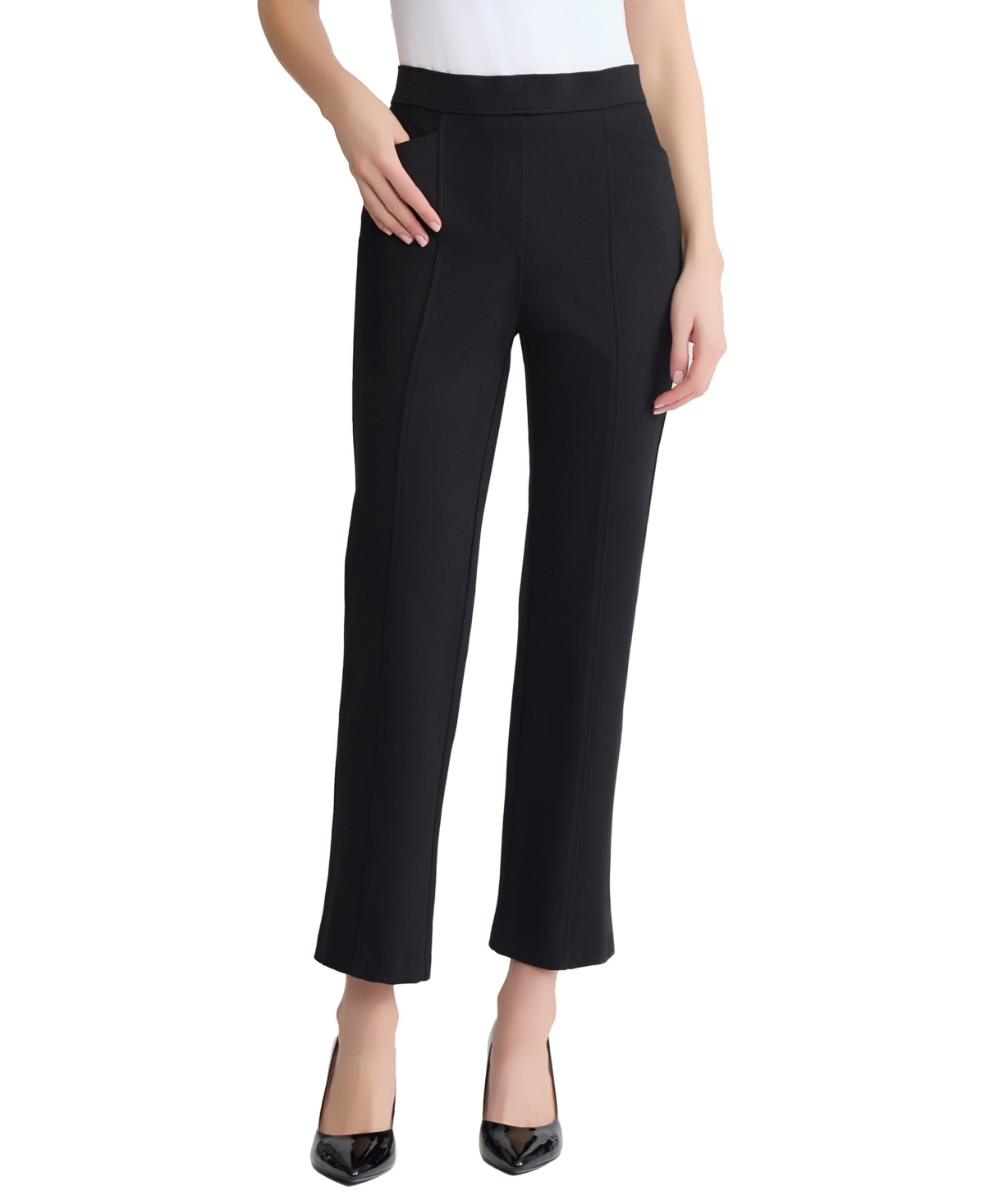Click here for Jones New York Womens Straight Leg Ankle Pants - J... prices