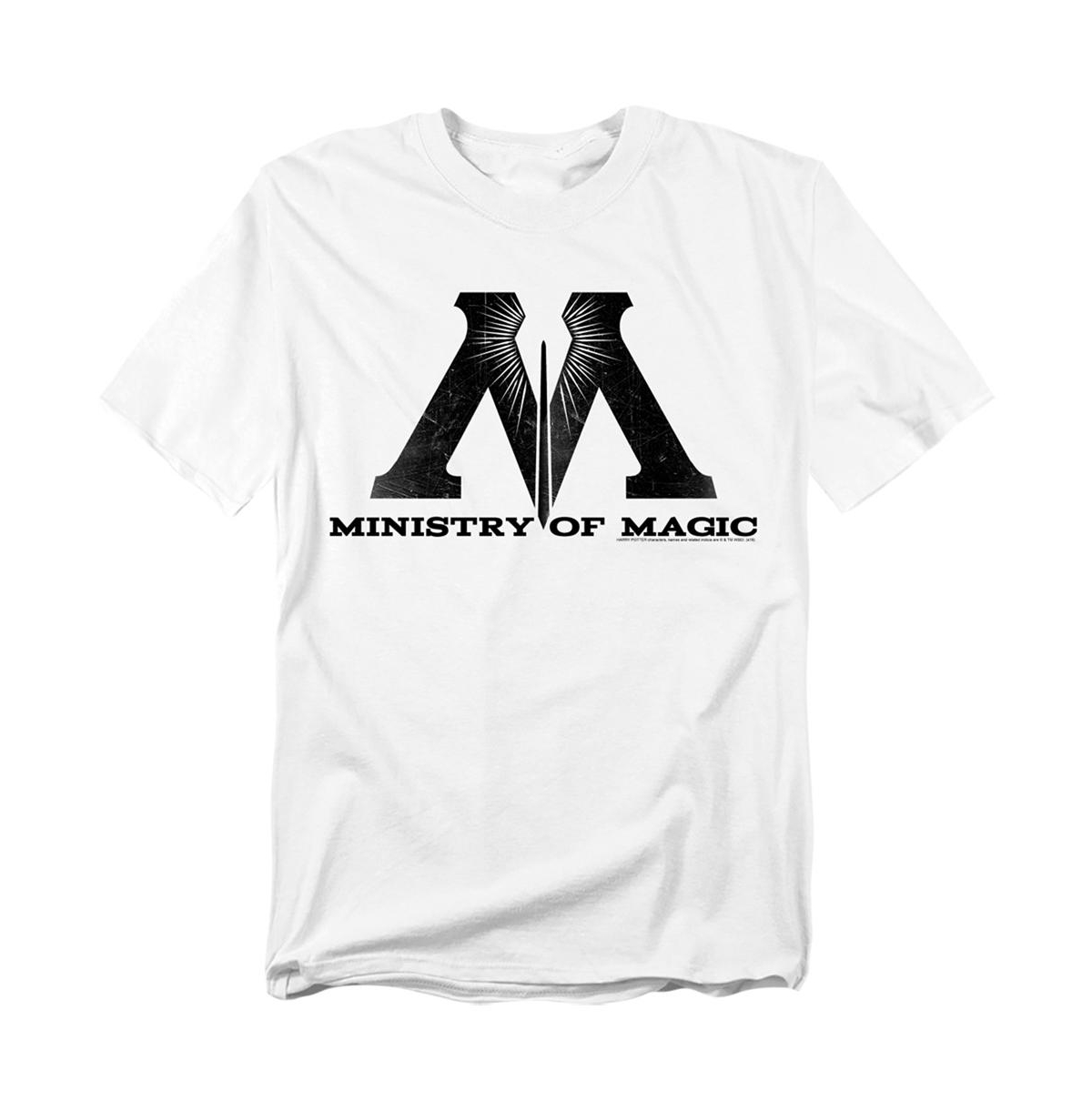 Click here for Harry Potter Mens Ministry Of Magic T Shirt - Whit... prices