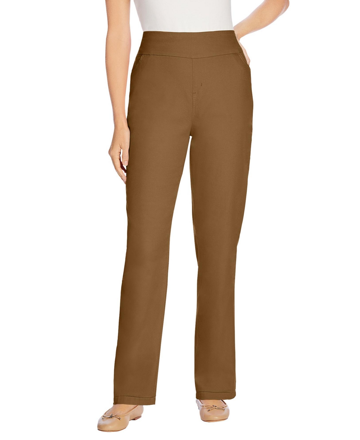 Click here for Woman Within Womens Within Tall Flex-Fit Pull-On S... prices