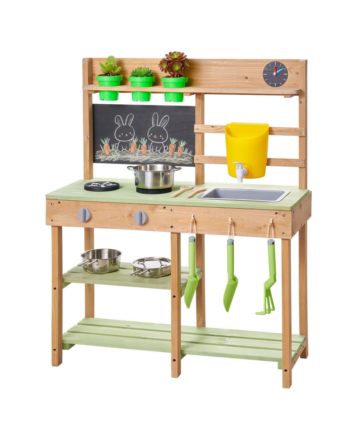 Click here for Mecale Kids Outdoor Mud Kitchen  Wooden Play Kitch... prices