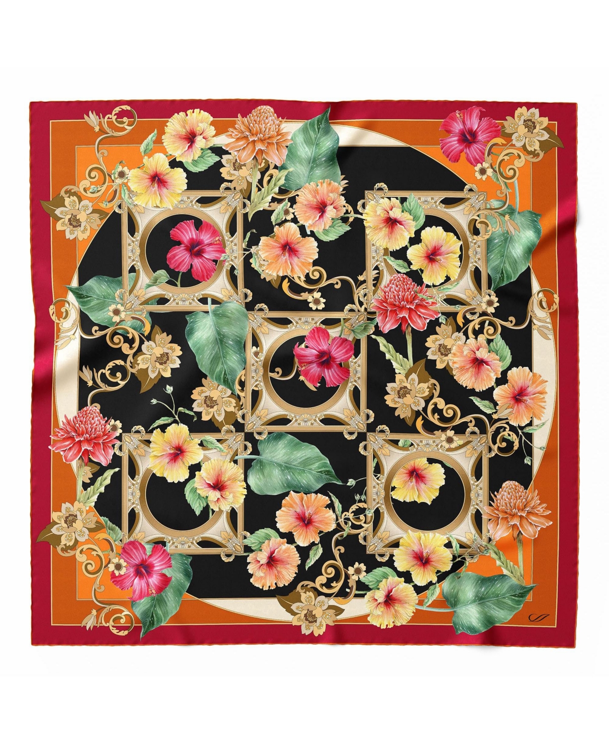 Click here for Elizabetta Ibisco - Silk Foulard for Women - Multi... prices