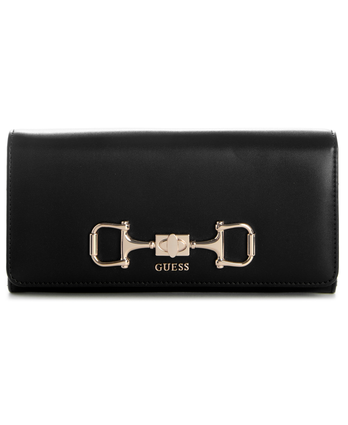 Click here for Guess Janie Flap Organizer Wallet - Black prices