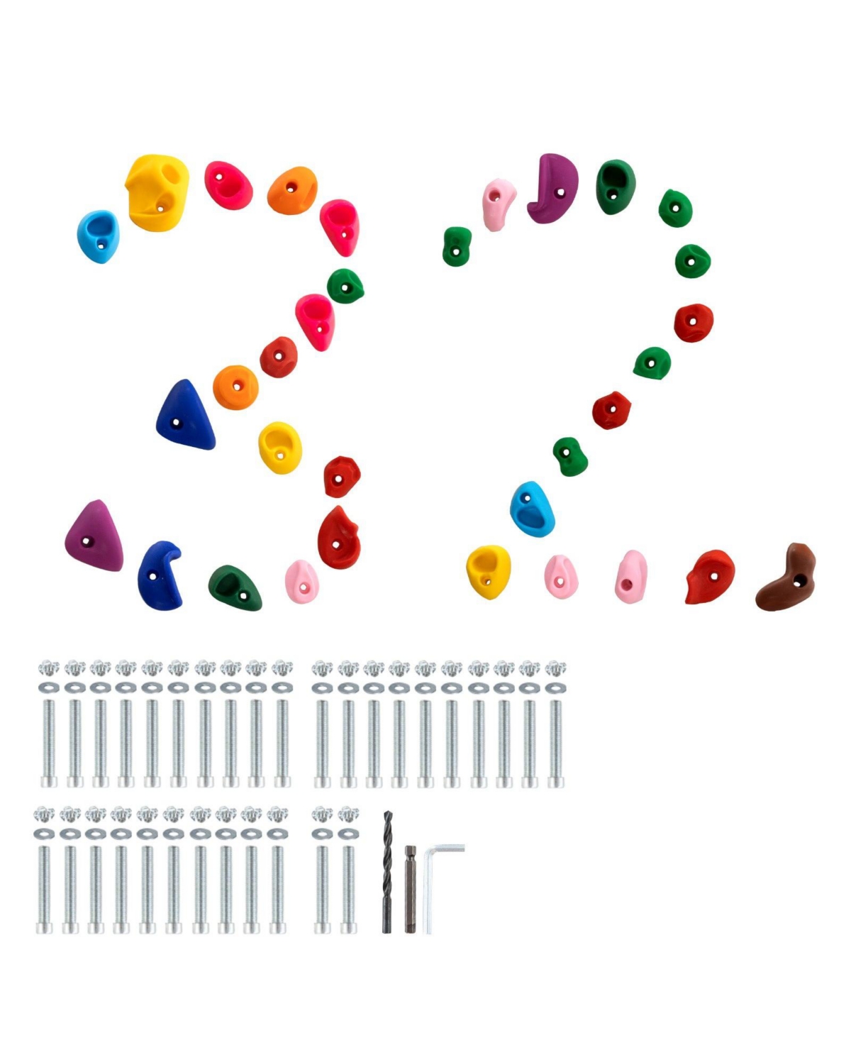 Click here for Mecale 32 Rock Climbing Holds  Multi-Size  Mountin... prices